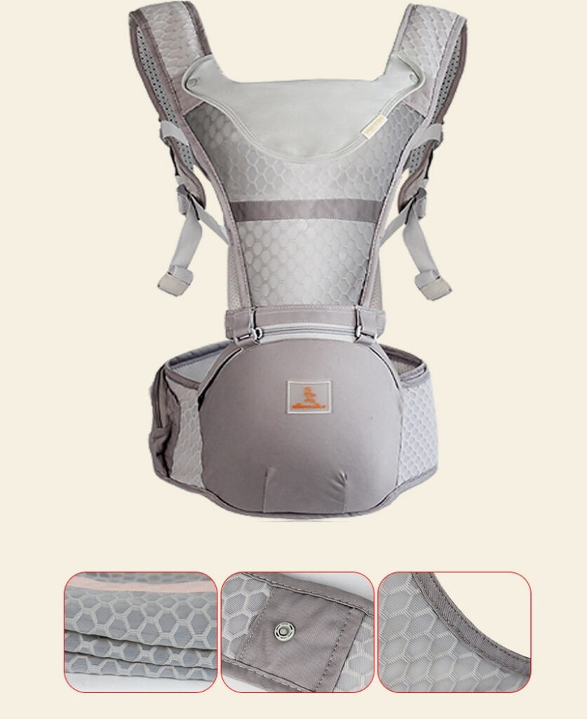 Cangurera Portabebé Mochila Ergonómica Bebe Seat 6 En 2 – Darababy.mx